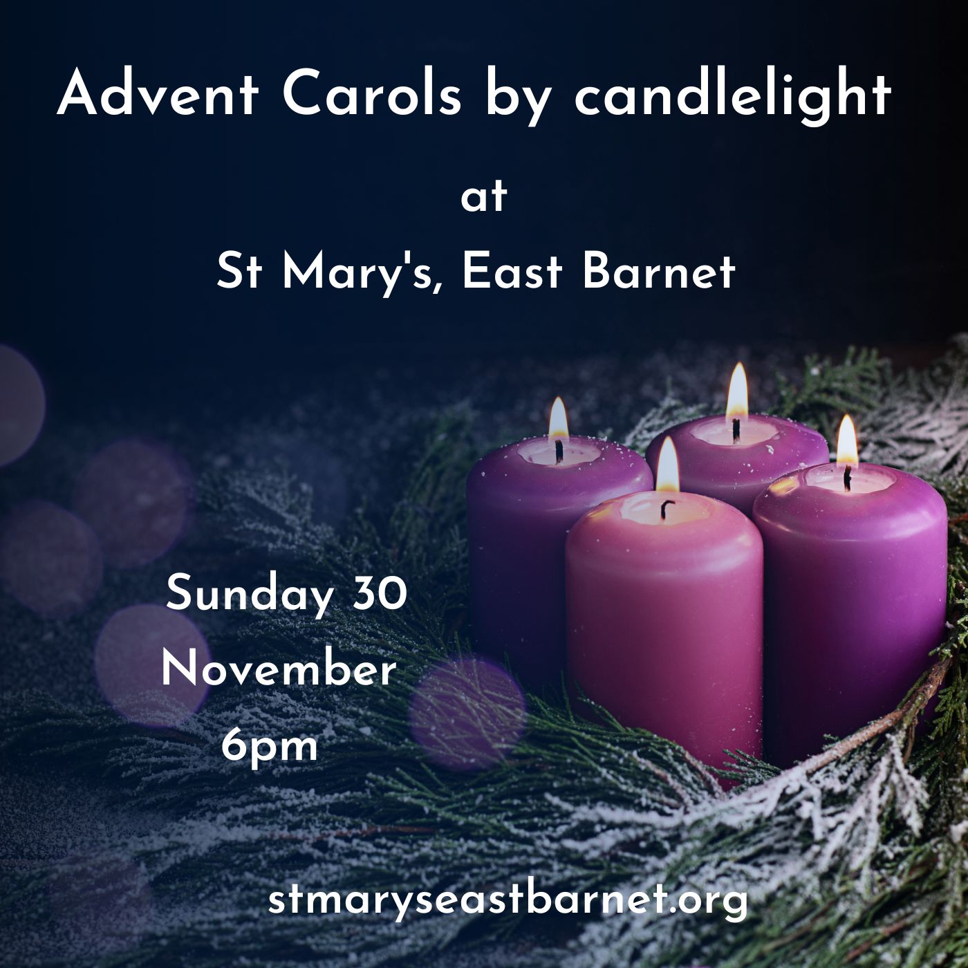 Advent Carols by Candlelight – St Mary's