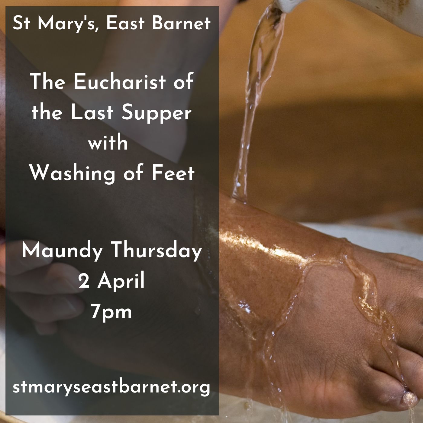 Eucharist of the Last Supper – St Mary's